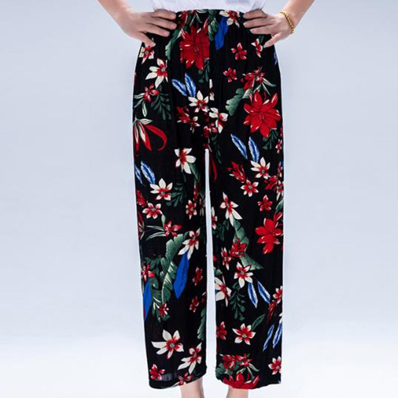 Flowers Pants
